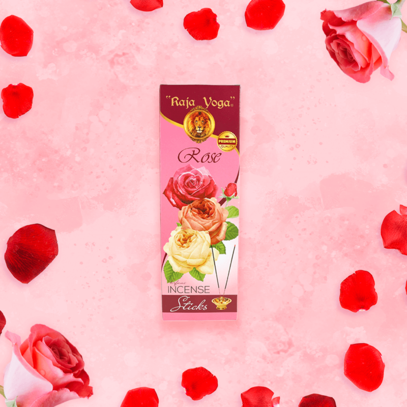 Raja Yoga Incense Sticks [Rose] - Raja Yoga by Simla
